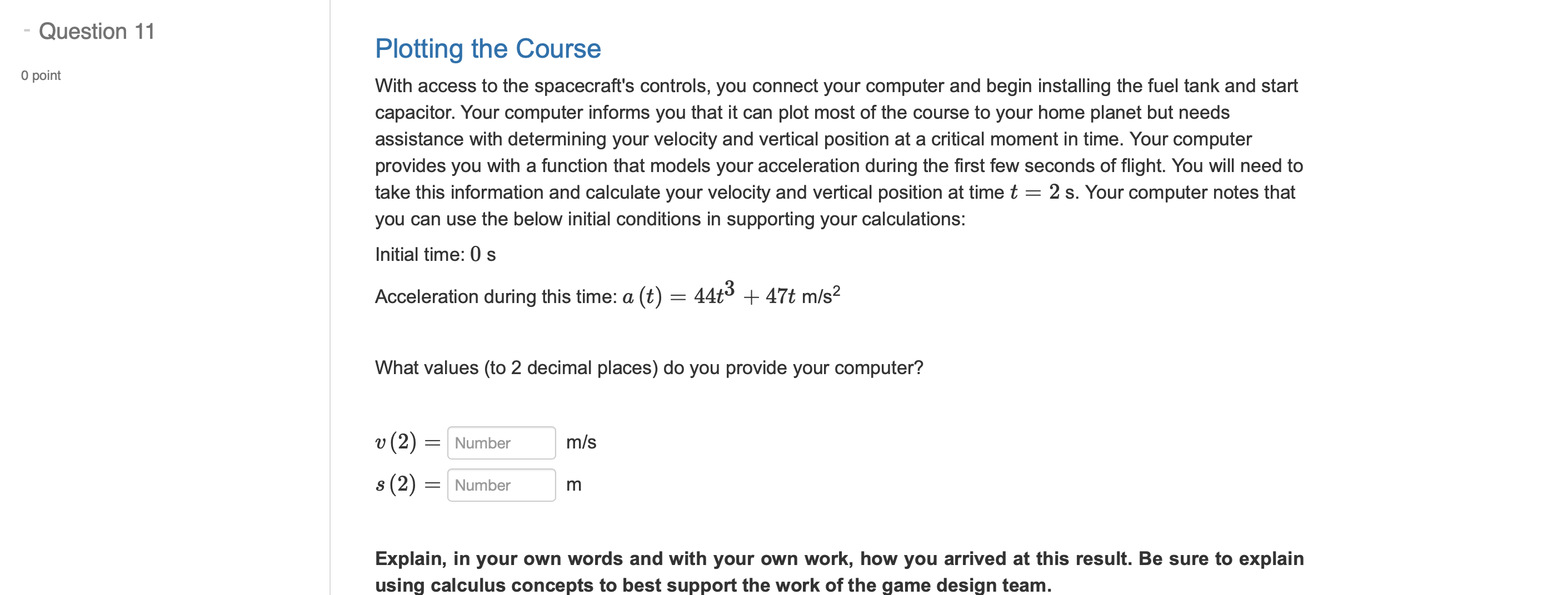 Solved Plotting the Course With access to the spacecraft's | Chegg.com