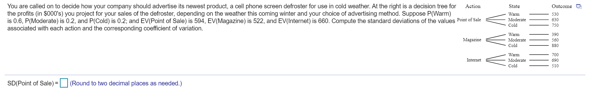 Solved You are called on to decide how your company should | Chegg.com