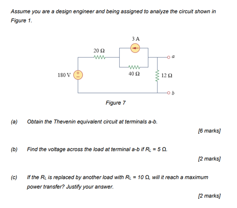 Solved Assume you are a design engineer and being assigned | Chegg.com