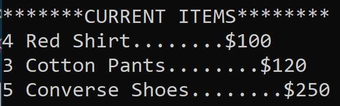 Solved Need Help with a shopping cart application in C++. | Chegg.com