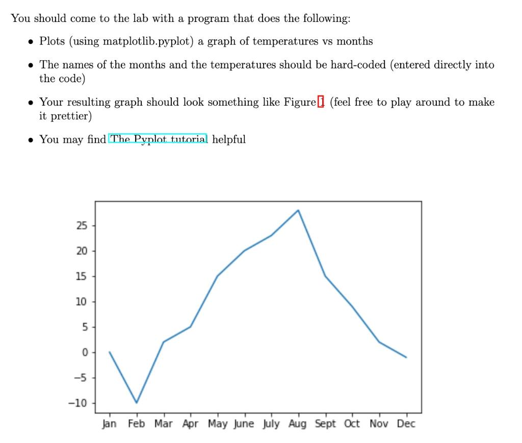 Solved a You should come to the lab with a program that does | Chegg.com