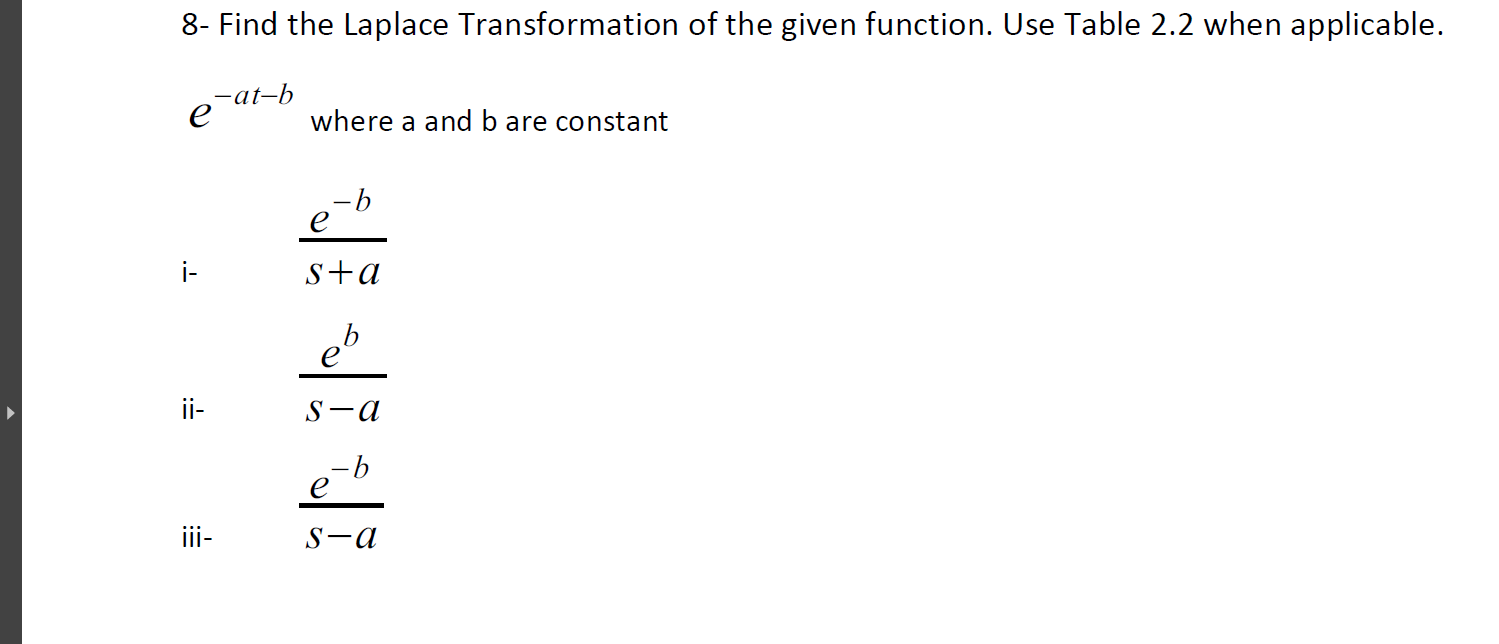 Solved How you write the matlab code using Laplace transform | Chegg.com