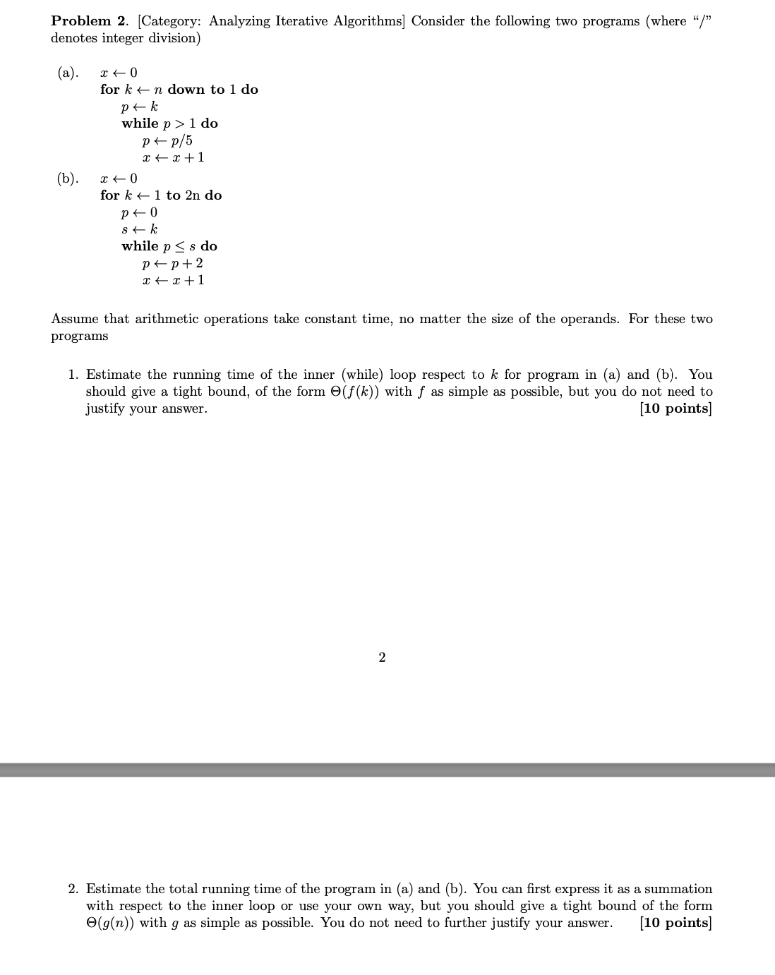Solved Arrange these functions according to their order of | Chegg.com