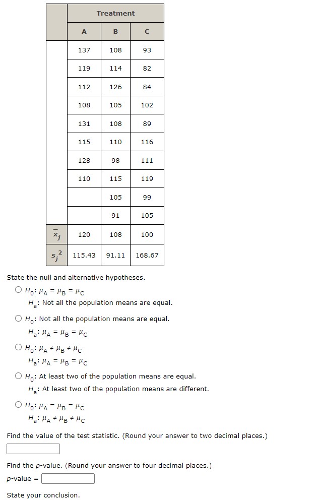 Solved Reject H0. There is sufficient evidence to conclude | Chegg.com