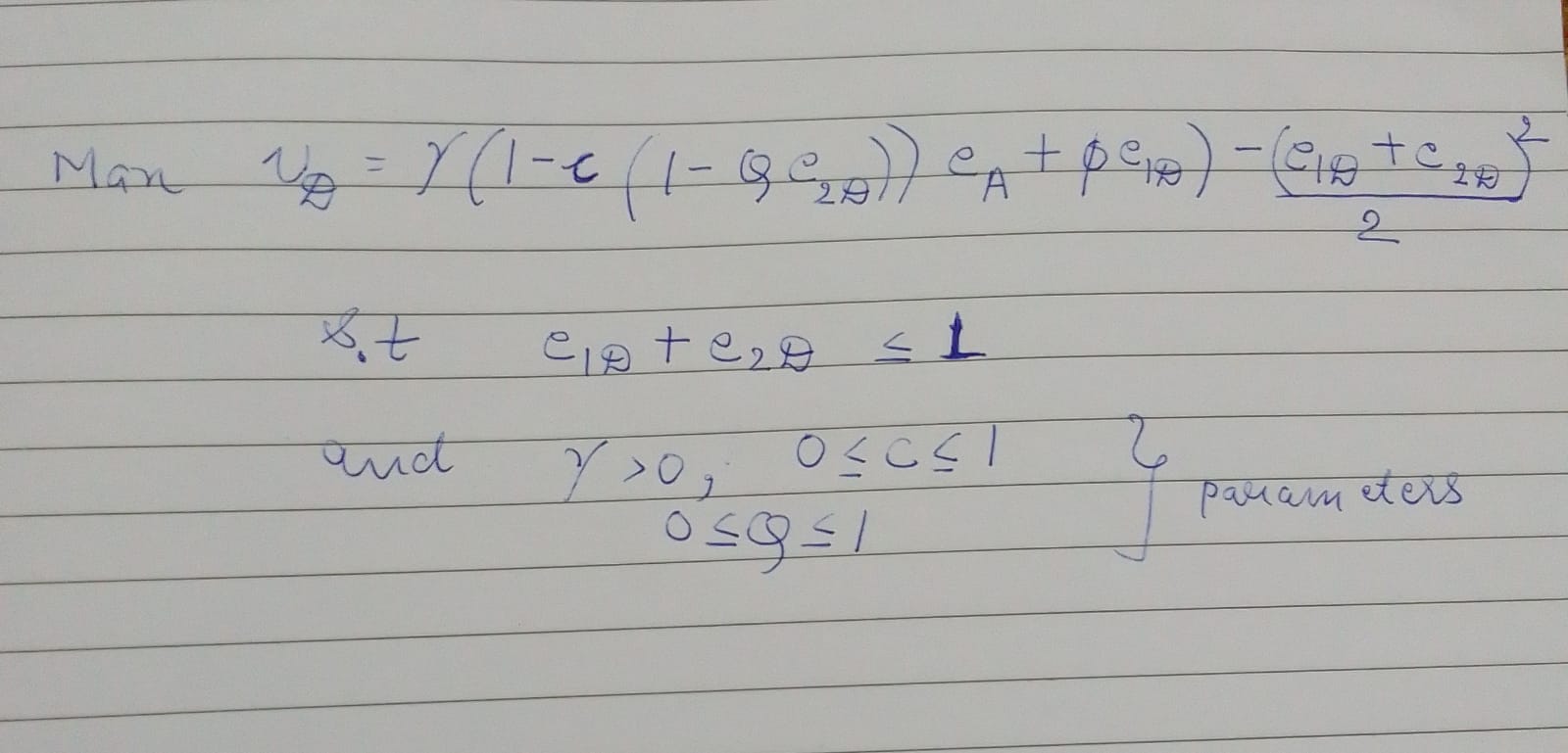Solved Maximize the given function subject to constraints | Chegg.com