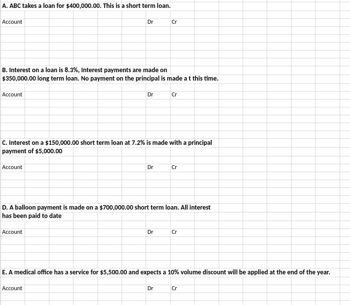 Solved Record the following journal entries. These journal | Chegg.com