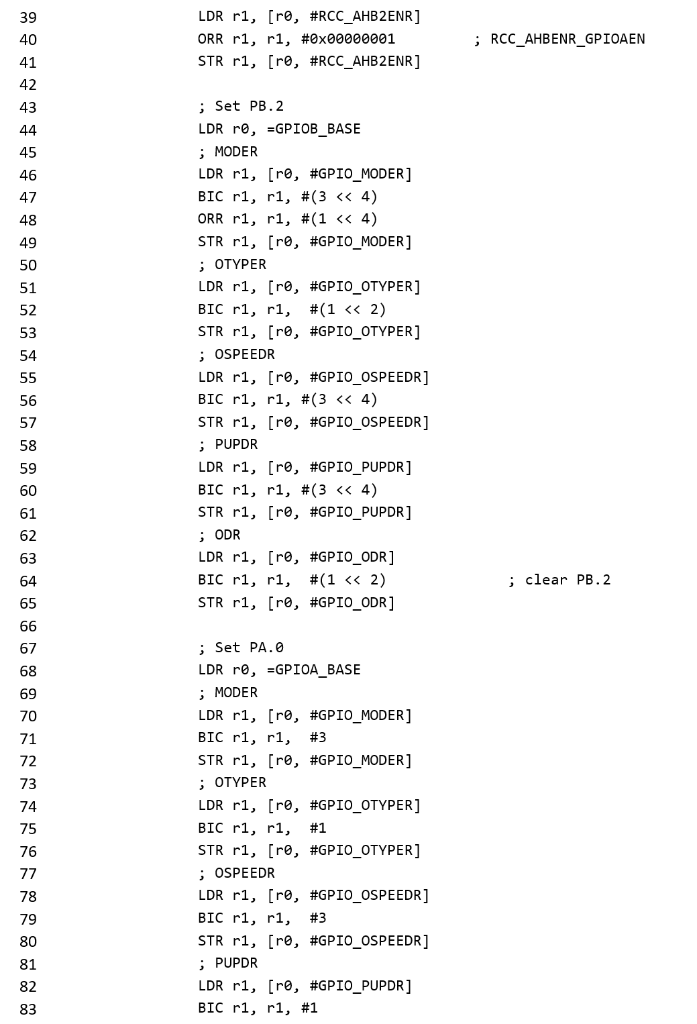 Read through the assembly program below and answer | Chegg.com