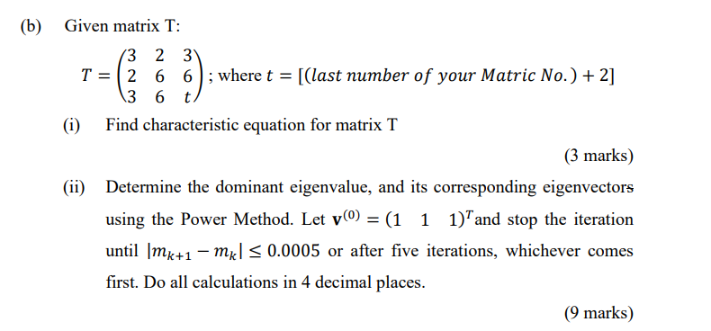 Solved COURSE: NUMERICAL MATHEMATICS please I need the | Chegg.com