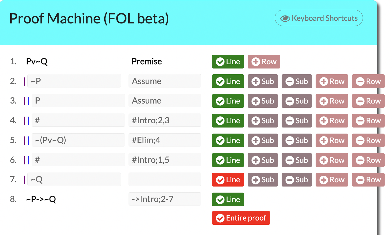 Solved Proof Machine (FOL beta) | Chegg.com