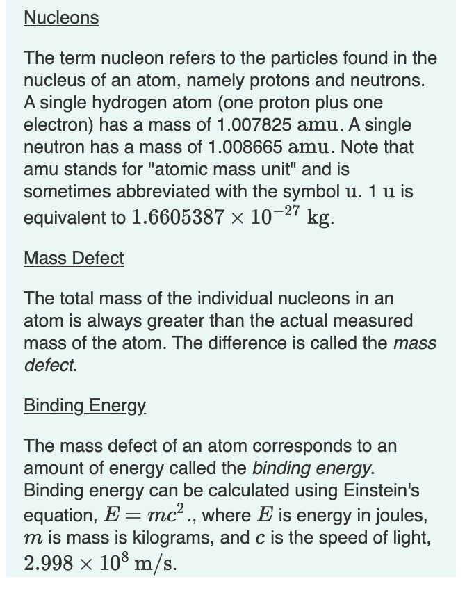 Solved Part A Calculate the mass defect of the oxygen | Chegg.com