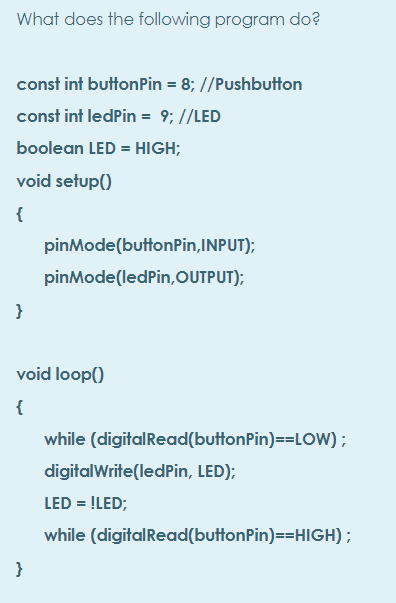 Solved What does the following program do? const int | Chegg.com