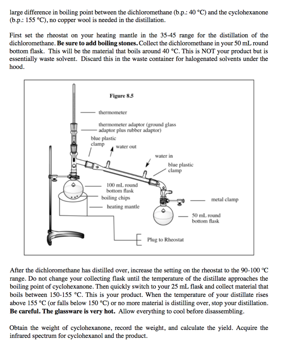 Solved Experiment 2: Oxidation of Cyclohexanol with | Chegg.com