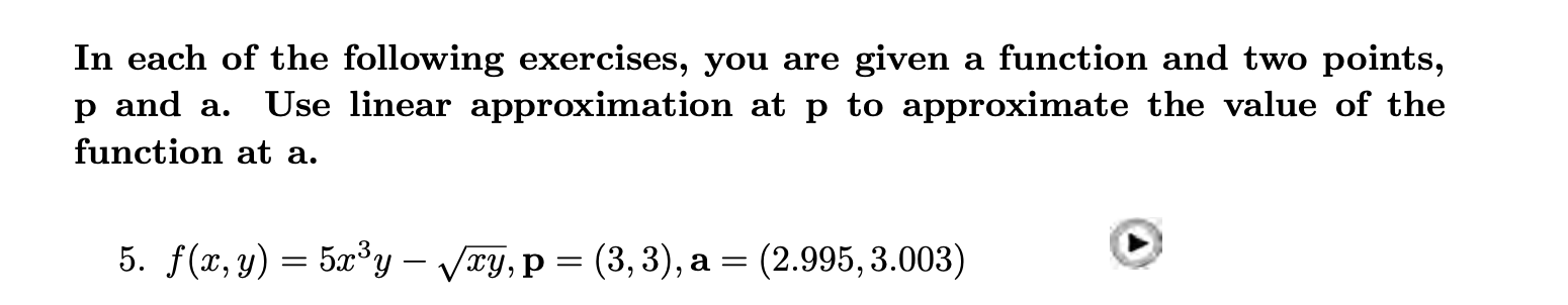 Solved In each of the following exercises, you are given a | Chegg.com