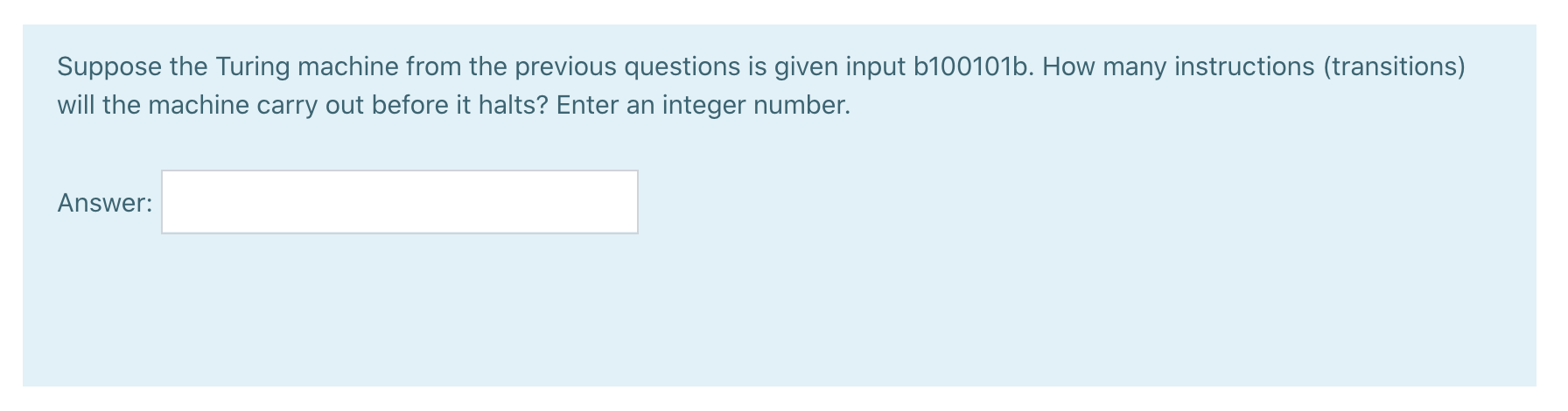 Suppose the Turing machine from the previous | Chegg.com