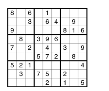 Write a Java program to create a 9 ﻿X 9 ﻿sudoku | Chegg.com