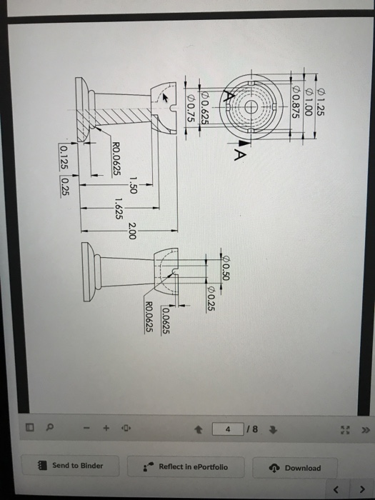 Solved Part 2-Chess Piece (in): (a) Use one (1) revolve to | Chegg.com