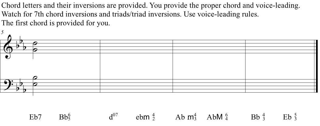 Chord letters and their inversions are provided. You | Chegg.com