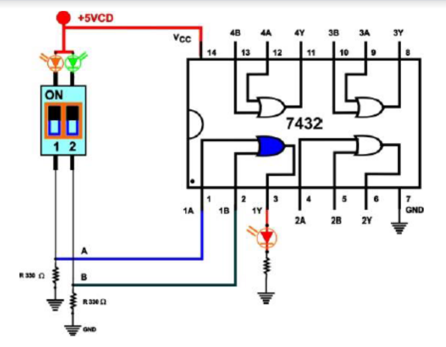 Solved Obtain the circuit shown in the figure, and check the | Chegg.com