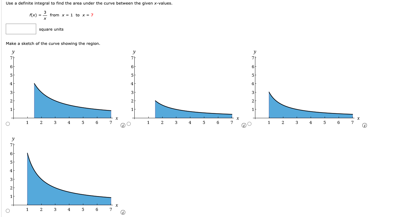 Solved Use a definite integral to find the area under the | Chegg.com