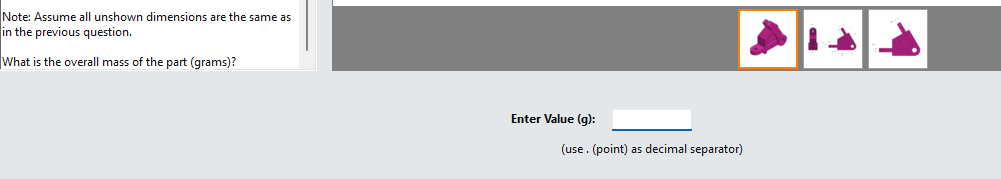 Solved B41002: Basic Part - Step 2 - (Radial Swing Block) | Chegg.com