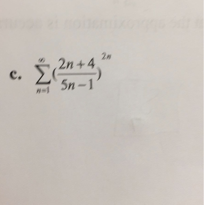 Solved 2n +4 2n 2 1 C. | Chegg.com