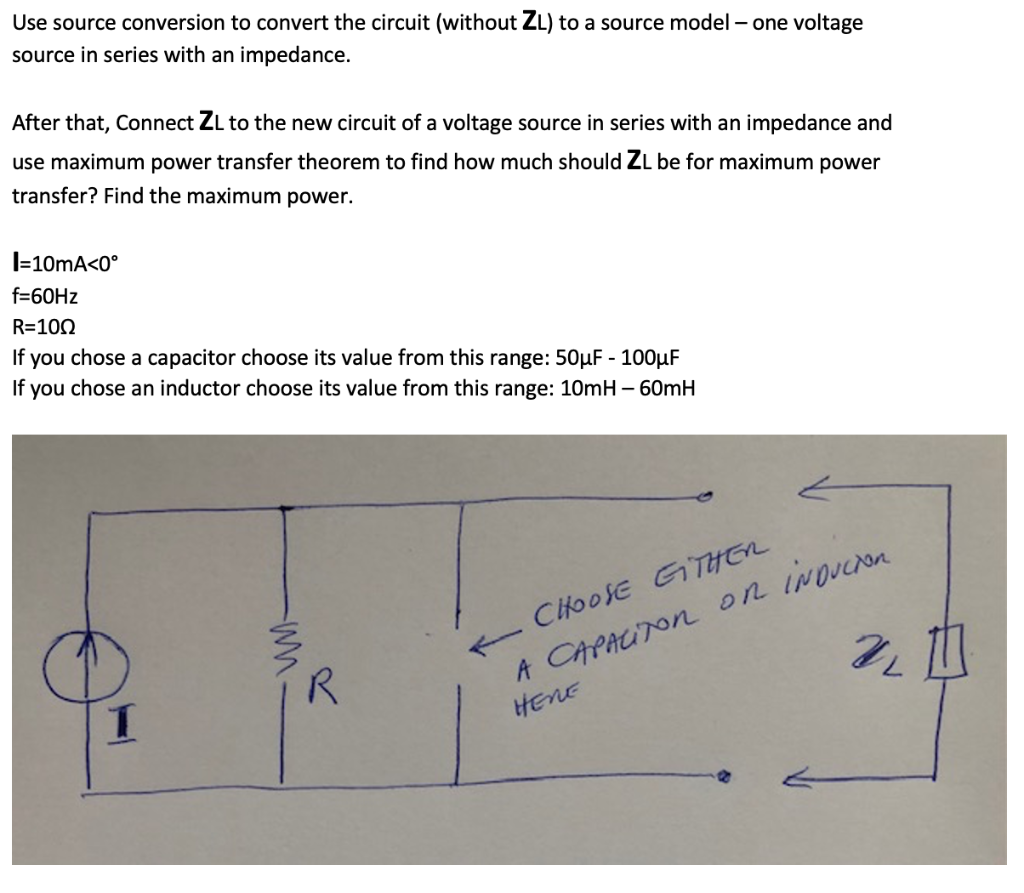Solved Use source conversion to convert the circuit (without | Chegg.com