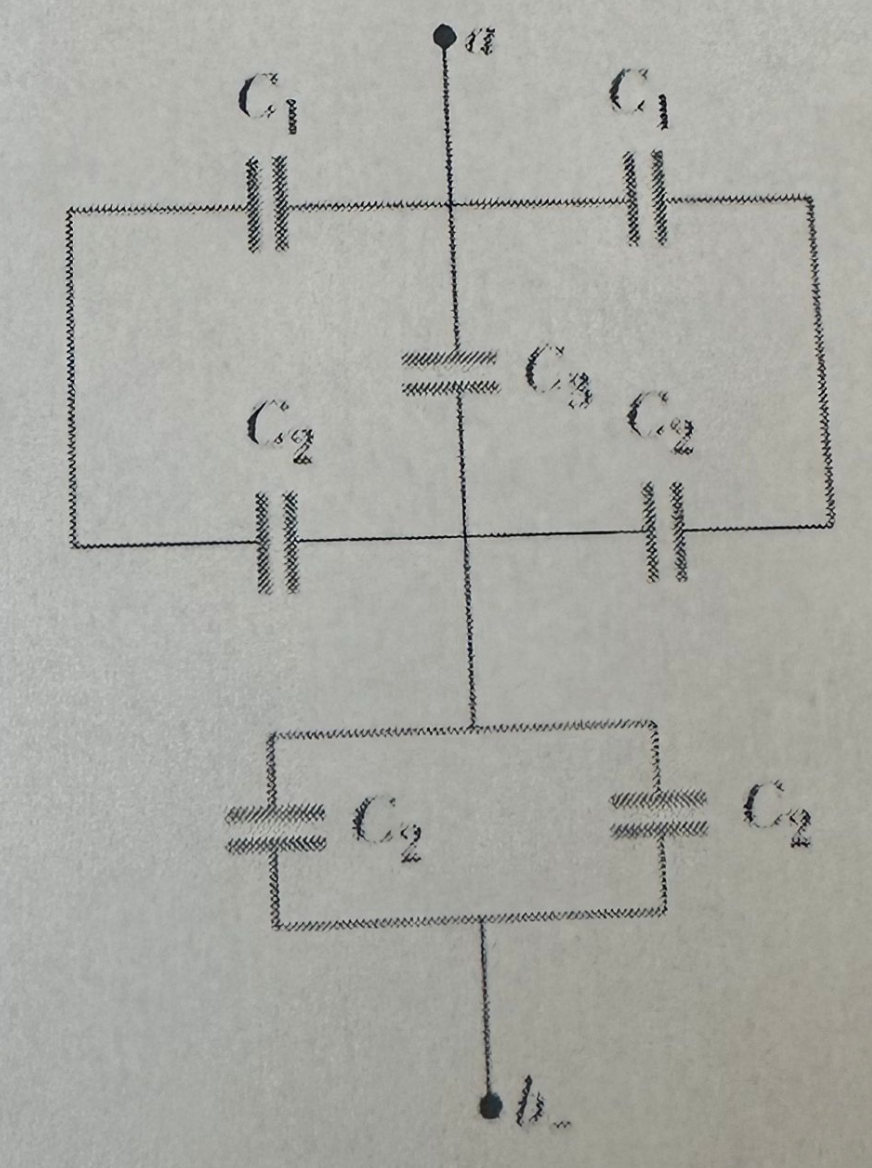 Solved If you have the capacitors in the configuration | Chegg.com