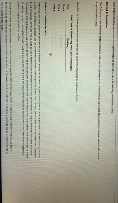 Solved Suppose the government wants to reduce the total | Chegg.com