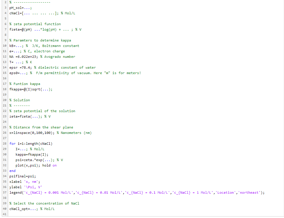 2. Problem Following the solution to the Gouy-Chapman | Chegg.com