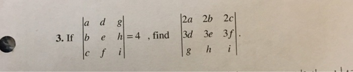 Solved 2a 2b 2c 3. If b e h 4 ,find 3d 3e 3f | Chegg.com