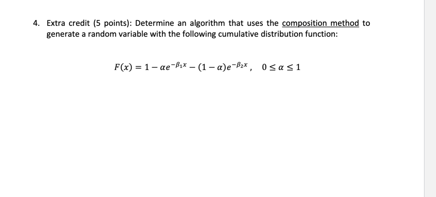 Solved 4. Extra credit (5 points): Determine an algorithm | Chegg.com