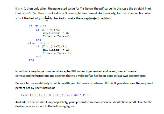 Accept/Reject Method: We desire to generate a random | Chegg.com