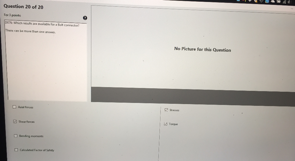 Solved D052: in solidworks simulation, what criteria are | Chegg.com