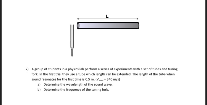 Solved 2) A group of students in a physics lab perform a | Chegg.com