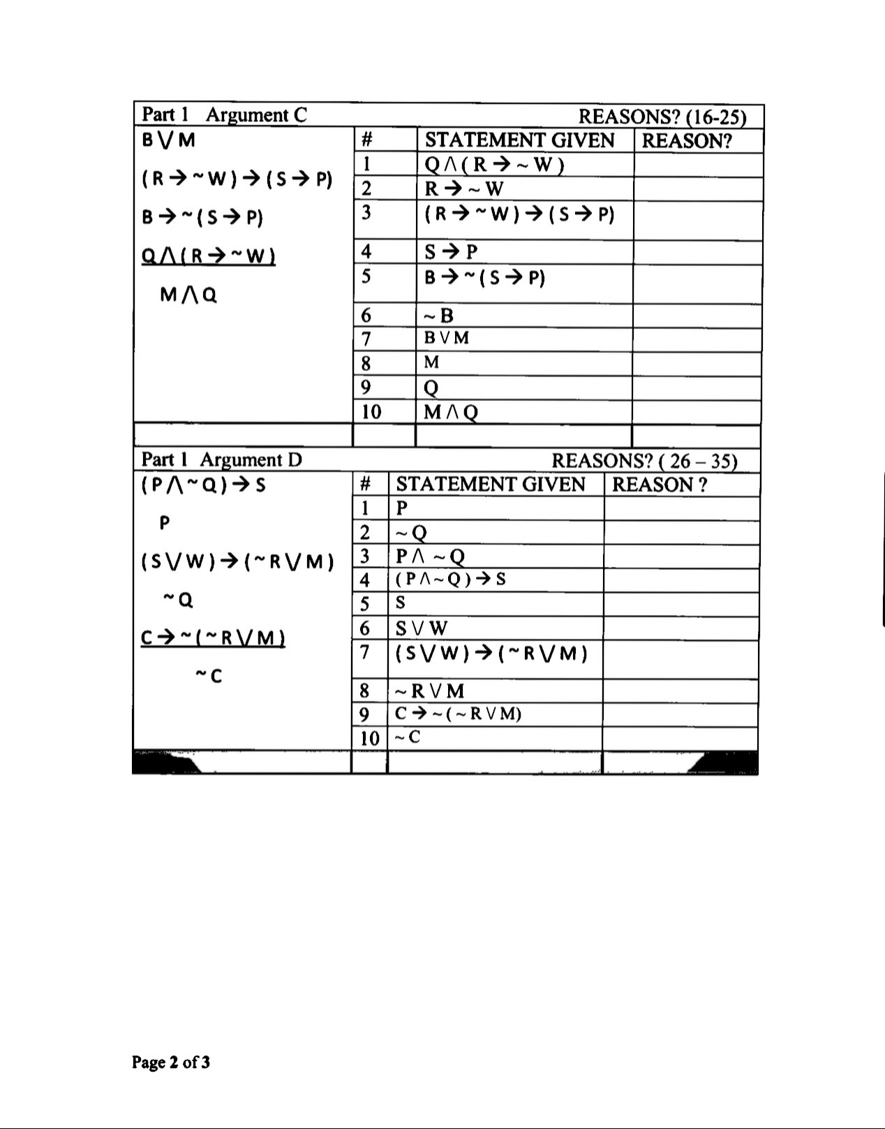 Solved Page 2 of 3 | Chegg.com