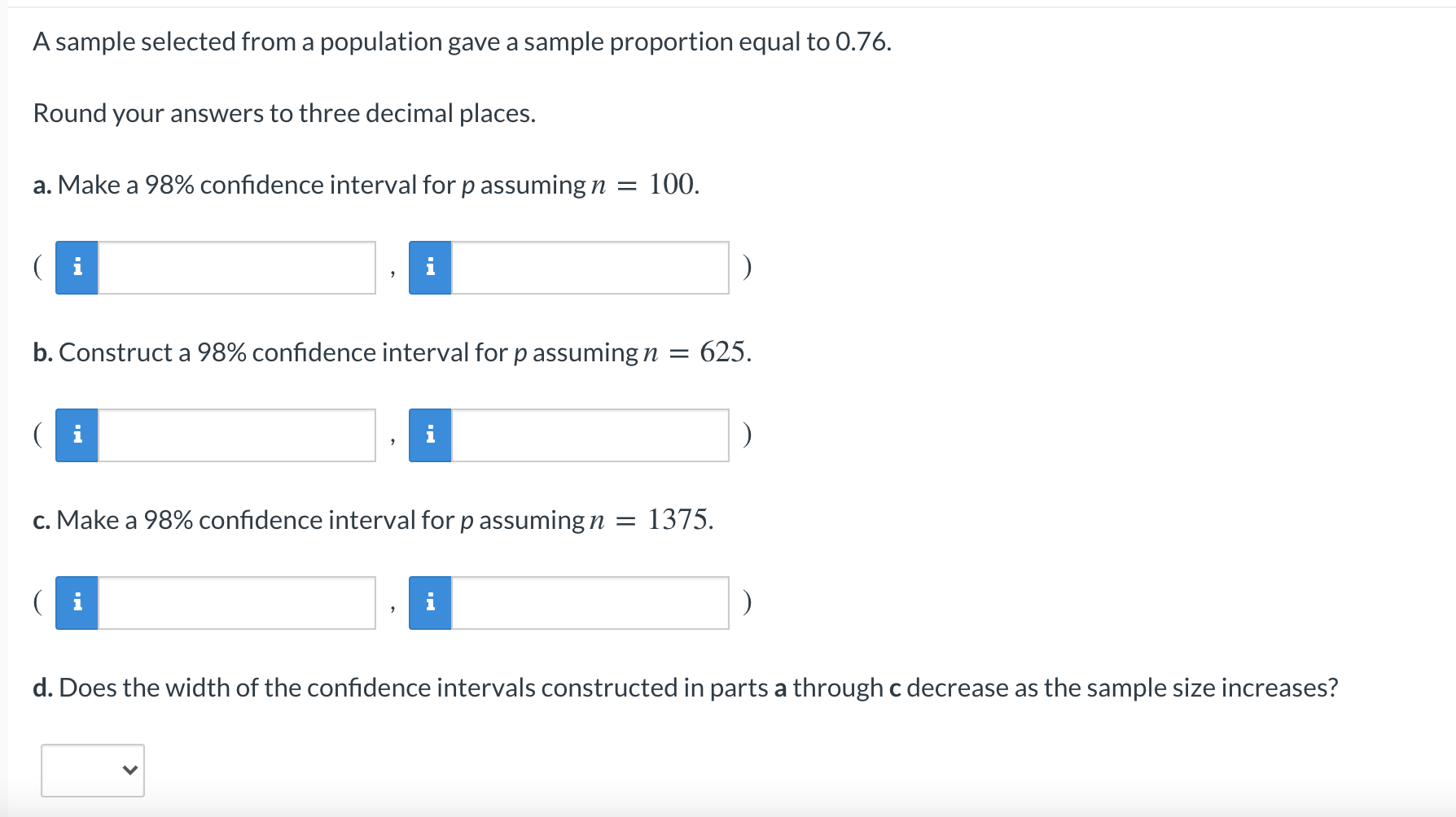 Solved A random sample of 220 observations selected from a | Chegg.com