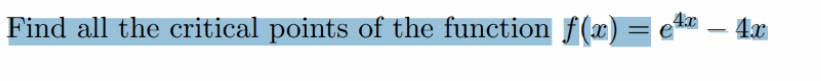 Solved Find all the critical points of the function | Chegg.com