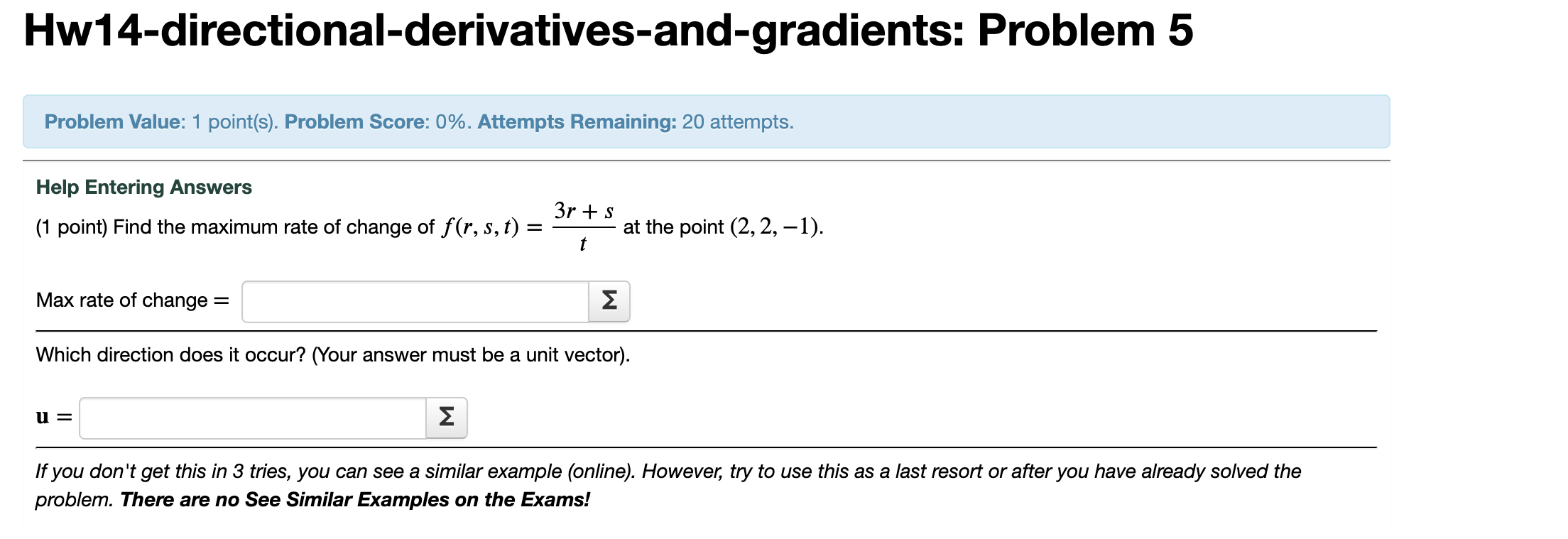 Solved Hw14-directional-derivatives-and-gradients: Problem 5 | Chegg.com