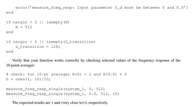 3.3 Measure frequency response at single frequency We | Chegg.com