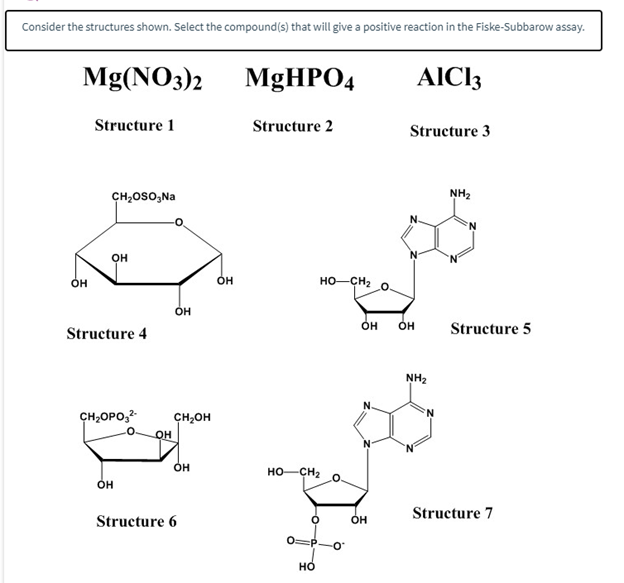 Solved Consider the structures shown. Select the compound(s) | Chegg.com