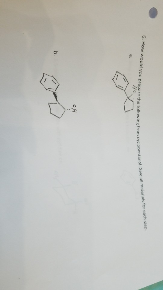 Solved 6. How would you prepare the owing from | Chegg.com