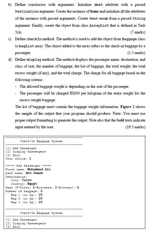 Solved PROBLEM-SOLVING (100 Marks) Write six (6) complete | Chegg.com