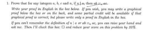 Solved Prove that for any integers a, b, c ﻿and n, if n|a, | Chegg.com