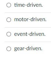 Solved The sequencer program shown below is: time-driven. | Chegg.com