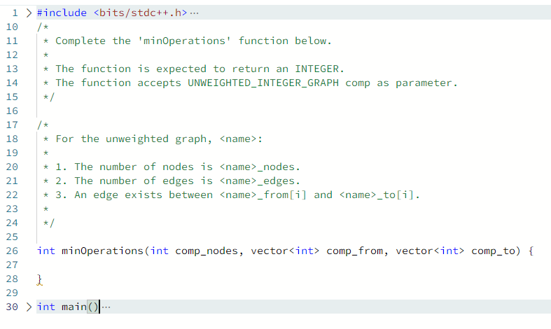Solved Function Description Complete the function | Chegg.com