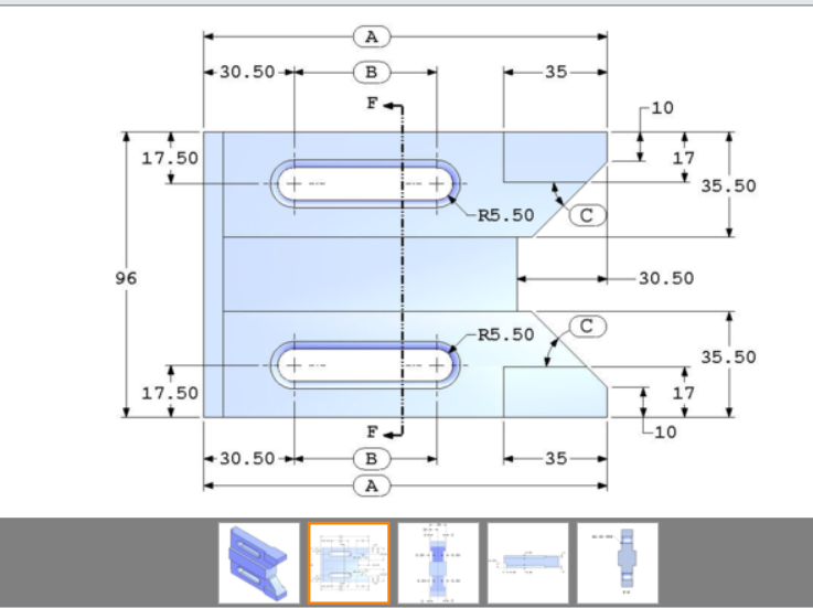 Solved B11601: Basic Part - Step 1 - (Tool Block) Build this | Chegg.com Solved B11601: Basic Part - Step 1 - (Tool Block) Build this | Chegg.com