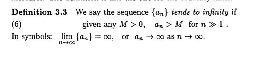 Solved 2. Prove: if an 0, An > M for n »1. In symbols: lim | Chegg.com
