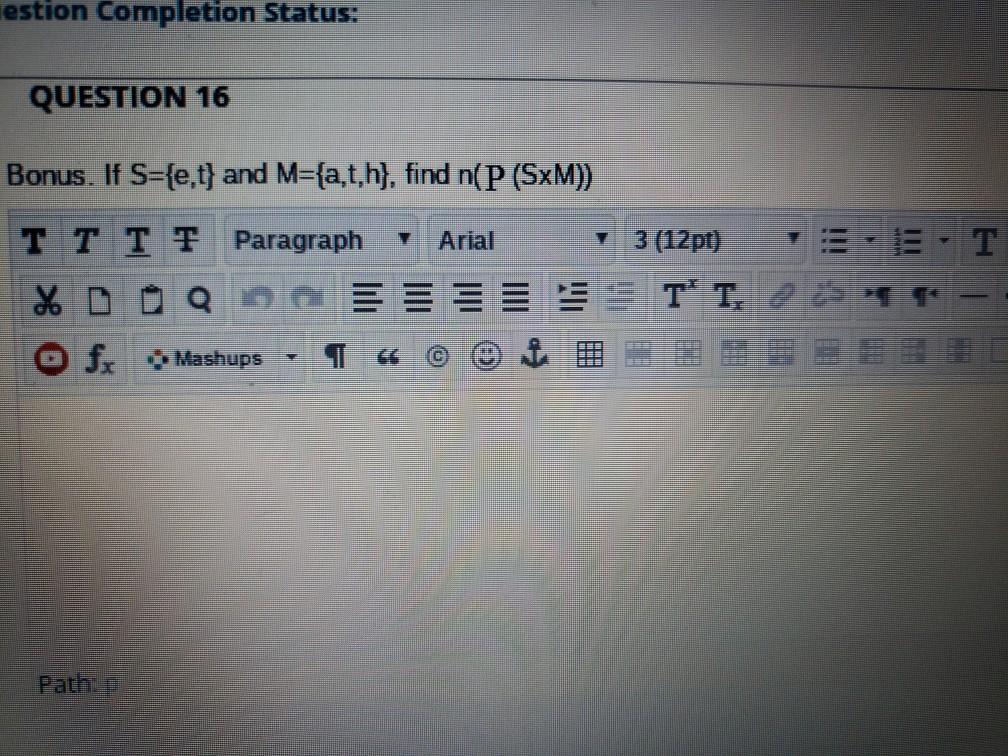 Solved estion Completion Status: QUESTION 16 Bonus. If | Chegg.com