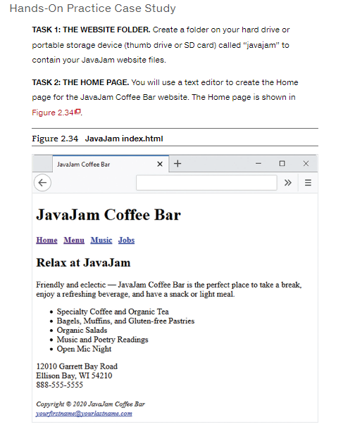 Solved Website Case Study Each of the case studies in this | Chegg.com