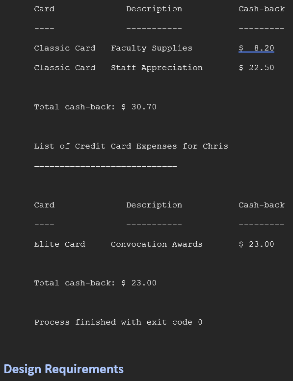 Solved Concepts Practice OOP design and implementation for a | Chegg.com